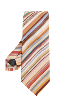 Paul Smith Silk Neck Tie - Multicolour