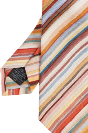 Paul Smith Silk Neck Tie - Multicolour