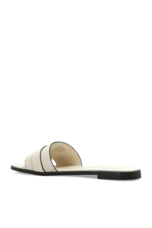 Tory Burch Romy Slides - Cream