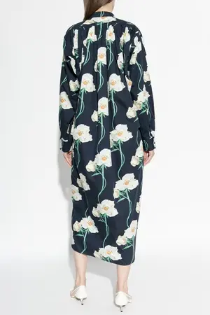 Kenzo Floral Motif Midi Dress