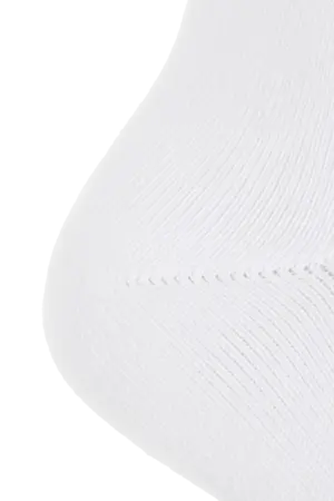 Moose Knuckles Cotton Blend Crew Socks - White