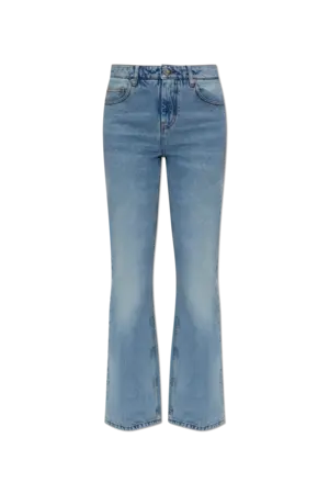 Ami Contrast Stitching Jeans For Women