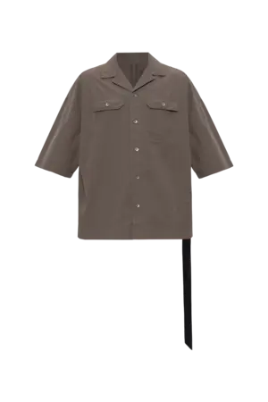 Rick Owens Magnum Tommy’ Oversize Shirt - Brown