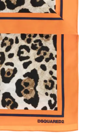 Dsquared2 Scarf With Animal Motif