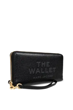 Marc Jacobs Wallet With Logo - Black