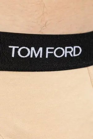TOM FORD Cotton Briefs With Logo