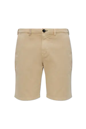Paul Smith Cotton Shorts - Beige