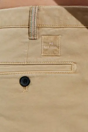Paul Smith Cotton Shorts - Beige