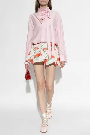 Kenzo Shirt With Bow Detail - Pink