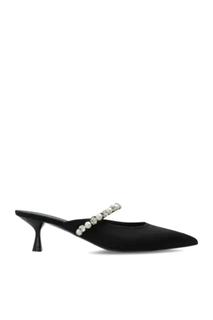 Stella McCartney Elsa Heeled Mules - Black