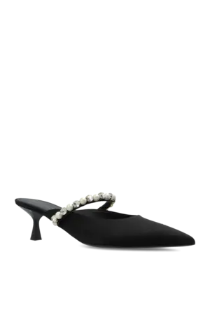 Stella McCartney Elsa Heeled Mules - Black