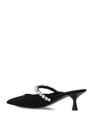 Stella McCartney Elsa Heeled Mules - Black