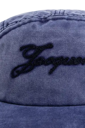 Jacquemus Gardian Baseball Cap - Blue