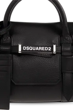 Dsquared2 Suede Handbag - Black