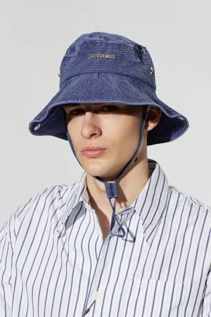 Jacquemus De-nimes Hat - Blue