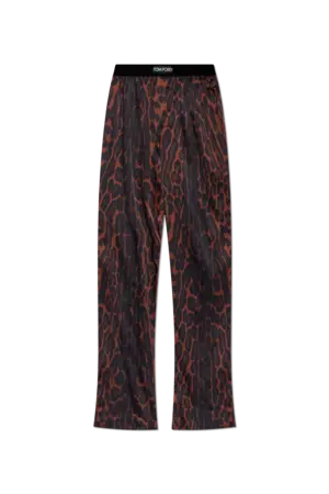 TOM FORD Silk Underwear Trousers - Brown