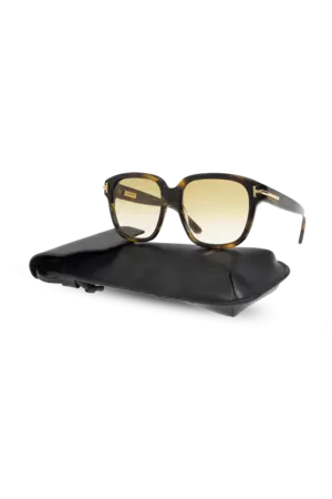 TOM FORD Square Frame Sunglasses - Yellow