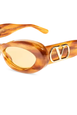 Valentino Garavani Oval Sunglasses
