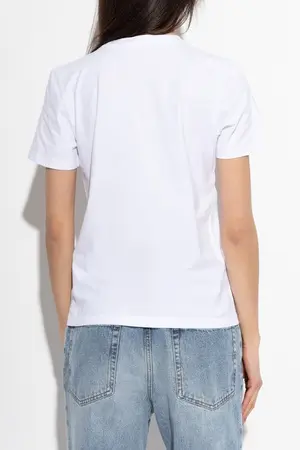 Maison Kitsuné T-shirt With Logo Patch