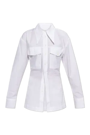 AMI Paris Shirt With Pockets - White