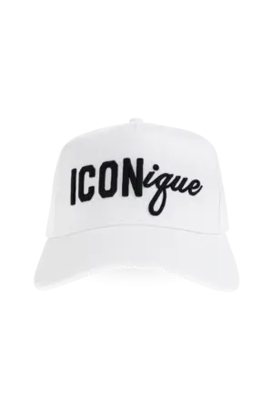 Dsquared2 Baseball Cap With Embroidery - White