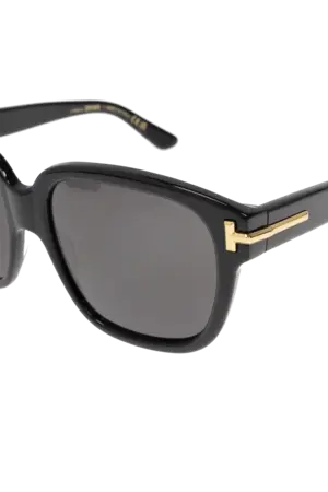 TOM FORD Sunglasses With Gold Logo - Black