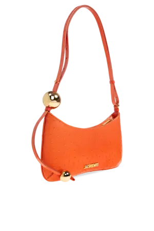 Jacquemus Le Bisou Perle Shoulder Bag - Orange
