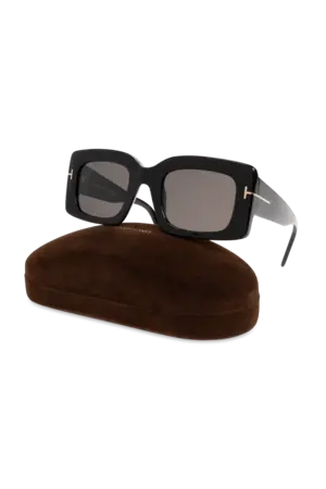 TOM FORD Full Rim Rectangle Sunglasses
