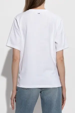 Victoria Beckham Printed T-shirt - White