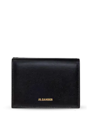 JIL SANDER Wallet With Logo - Black