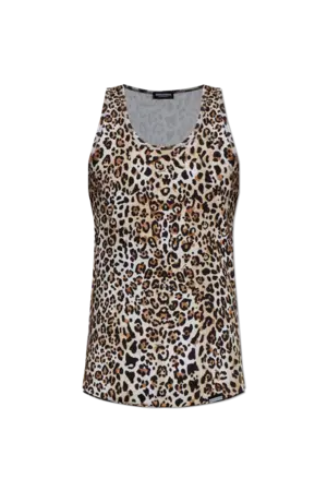 Dsquared2 Top From The 'underwear' Collection - Brown