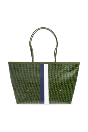 Tory Burch The Racer Shopper Bag - Green