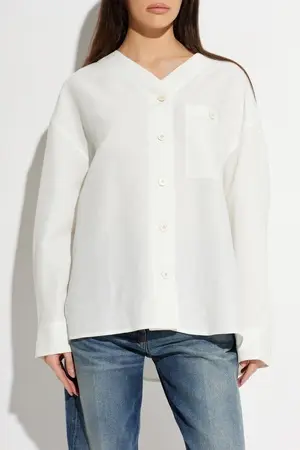 JIL SANDER V-neck Shirt - White