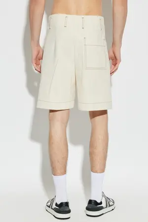 LANVIN Cotton Shorts - Cream
