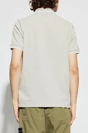 Stone Island Polo With Logo Patch