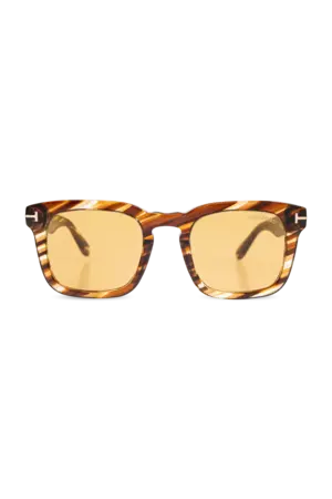 TOM FORD Rectangular Sunglasses - Brown