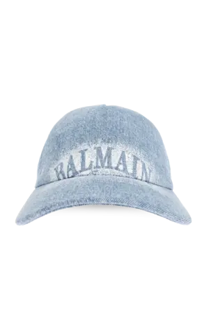 Balmain Baseball Cap - Light Blue