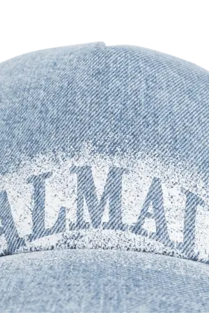 Balmain Baseball Cap - Light Blue