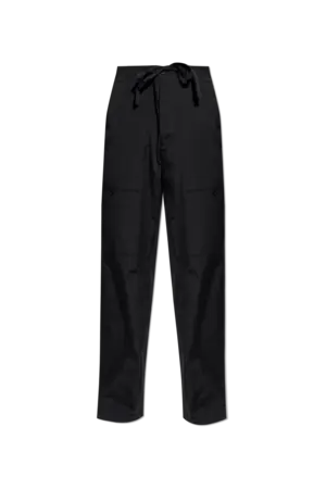 JIL SANDER Cargo Trousers - Black