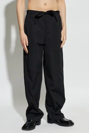 JIL SANDER Cargo Trousers - Black