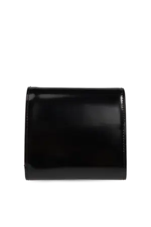 AMI Paris Leather Wallet - Black