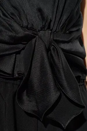 JW Anderson Silk Camisole Top - Black