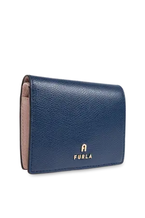 Furla Wallet With Logo - Navy Blue