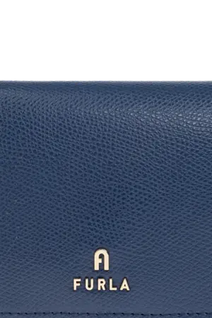 Furla Wallet With Logo - Navy Blue