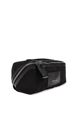 Giorgio Armani Cosmetic Bag With Logo Patch