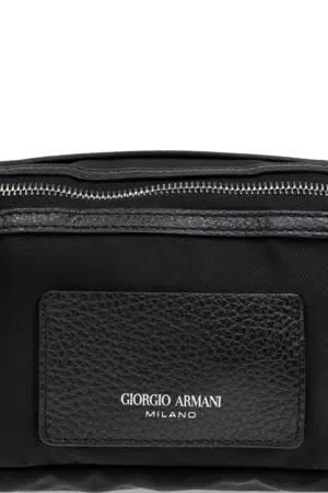 Giorgio Armani Cosmetic Bag With Logo Patch