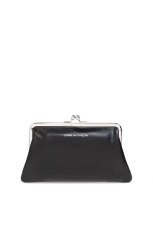 Comme Des Garçons Leather Wallet - Black