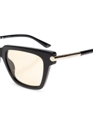 Alexander McQueen Square Frame Sunglasses - Black