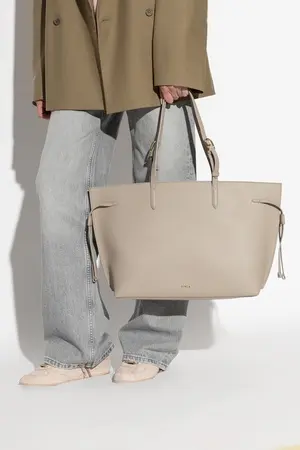 Furla Ava Large Shopper Bag - Grey