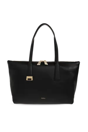 Furla Olivia Medium Shopper Bag - Black